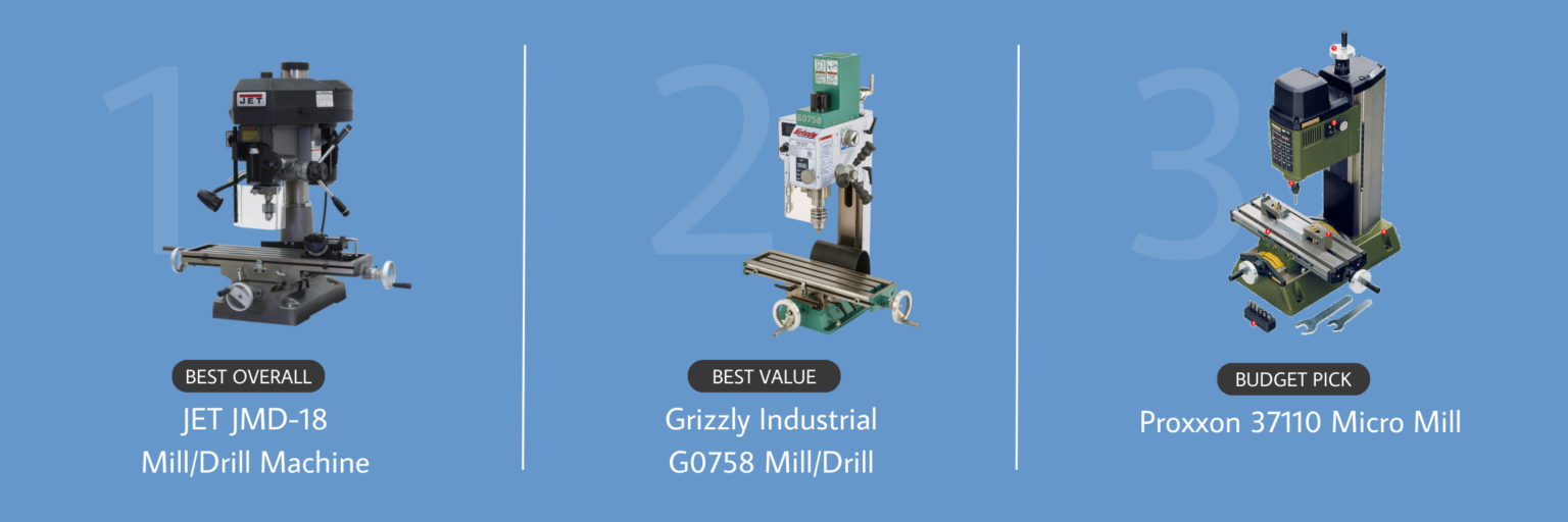 7 Best Benchtop Milling Machine Options for Your Workshop