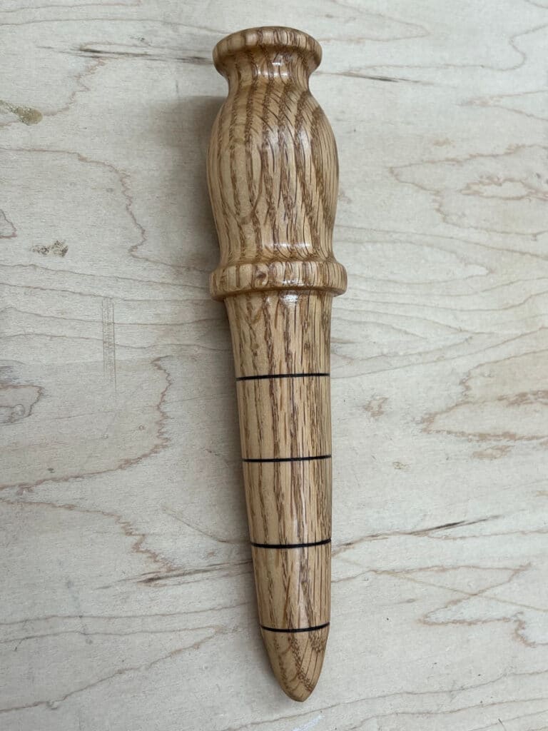 Wood Turning Project: Simple Garden Dibber - Lathe Matters